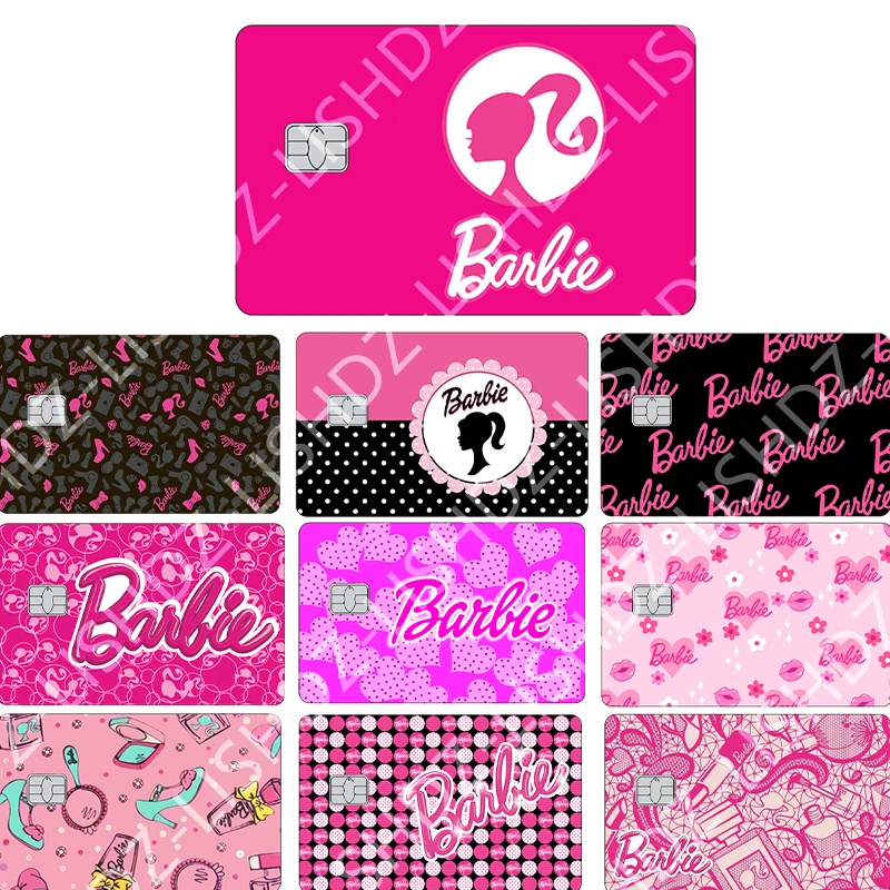 Barbie-Diy-Pvc-Anime-Stickers-Kawaii-Cartoon-Small-Credit-Debit-Card ...