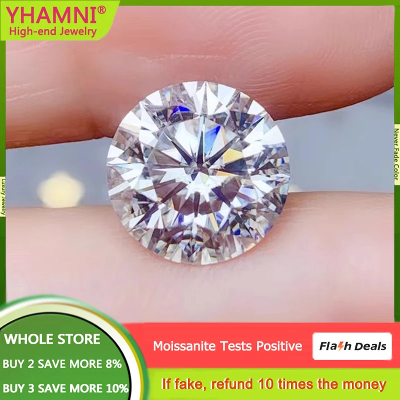 100-Real-Moissanite-Solitaire-Cheapest-Price-0-1CT-0-3CT-D-White-Color ...
