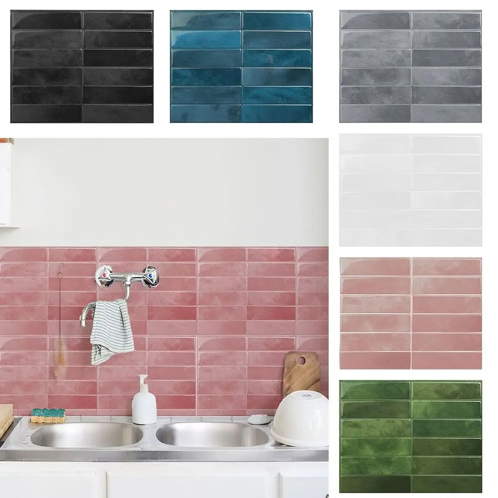 Waterproof-Self-Adhesive-Tile-Wall-Stickers-Oil-proof-Moisture-proof ...