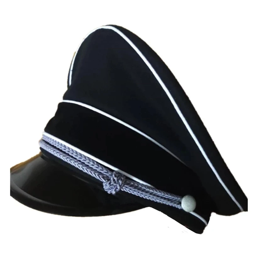 Wwii Germany M32 Elite Officer Wool Hat Army Cap Black For Film Or Tv ...