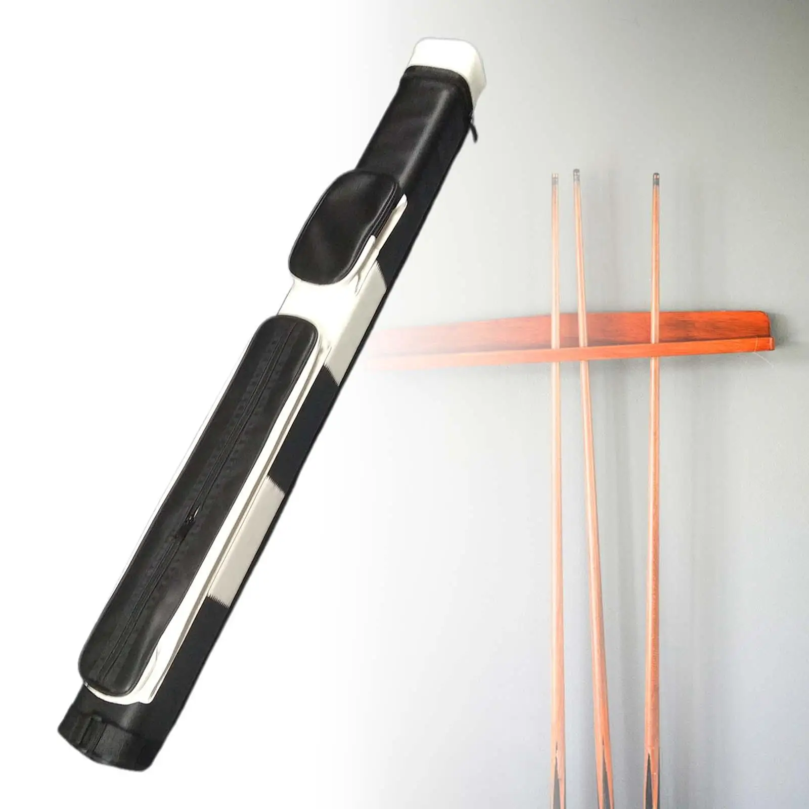 Pool-Cue-Case-with-External-Pocket-Hard-Case-Storage-Box-with-Divider-1 ...