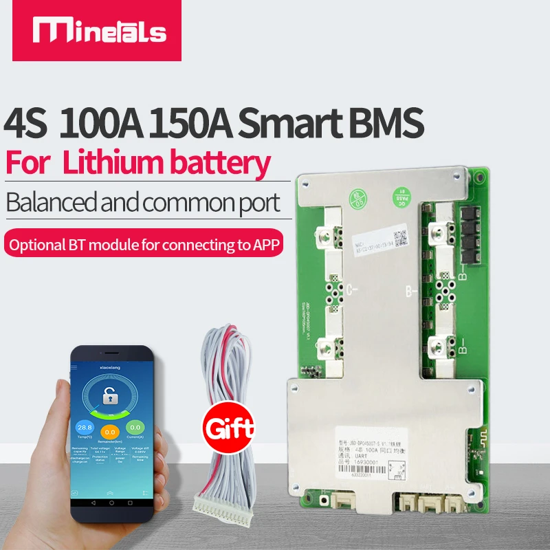 4s Smart Bms Bluetooth | Bms 4s Bluetooth 100a | Lithium Batteries ...
