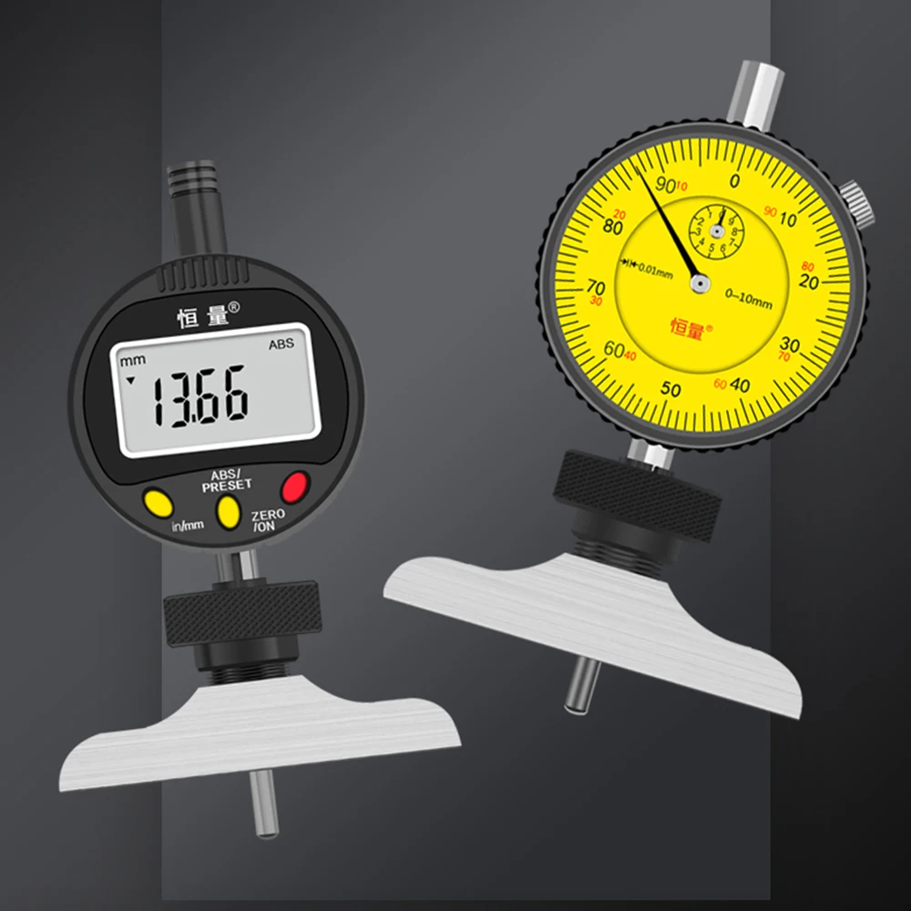 Depth-Dial-Indicator-Electronic-Depth-Counting-Display-Depth-Gauge-Base ...