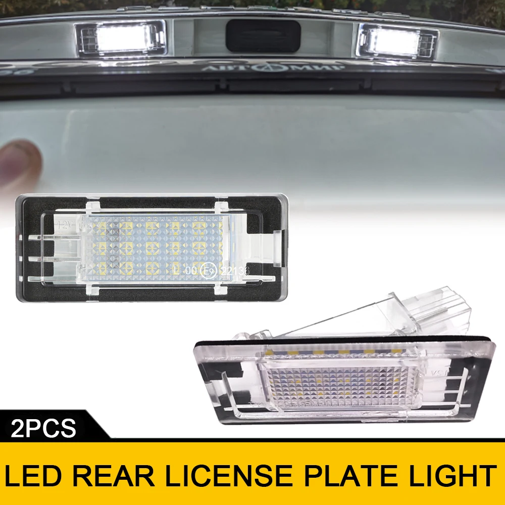 2x-Led-Tail-Number-License-Plate-Lights-Free-Error-For-Dacia-Duster-MK1 ...