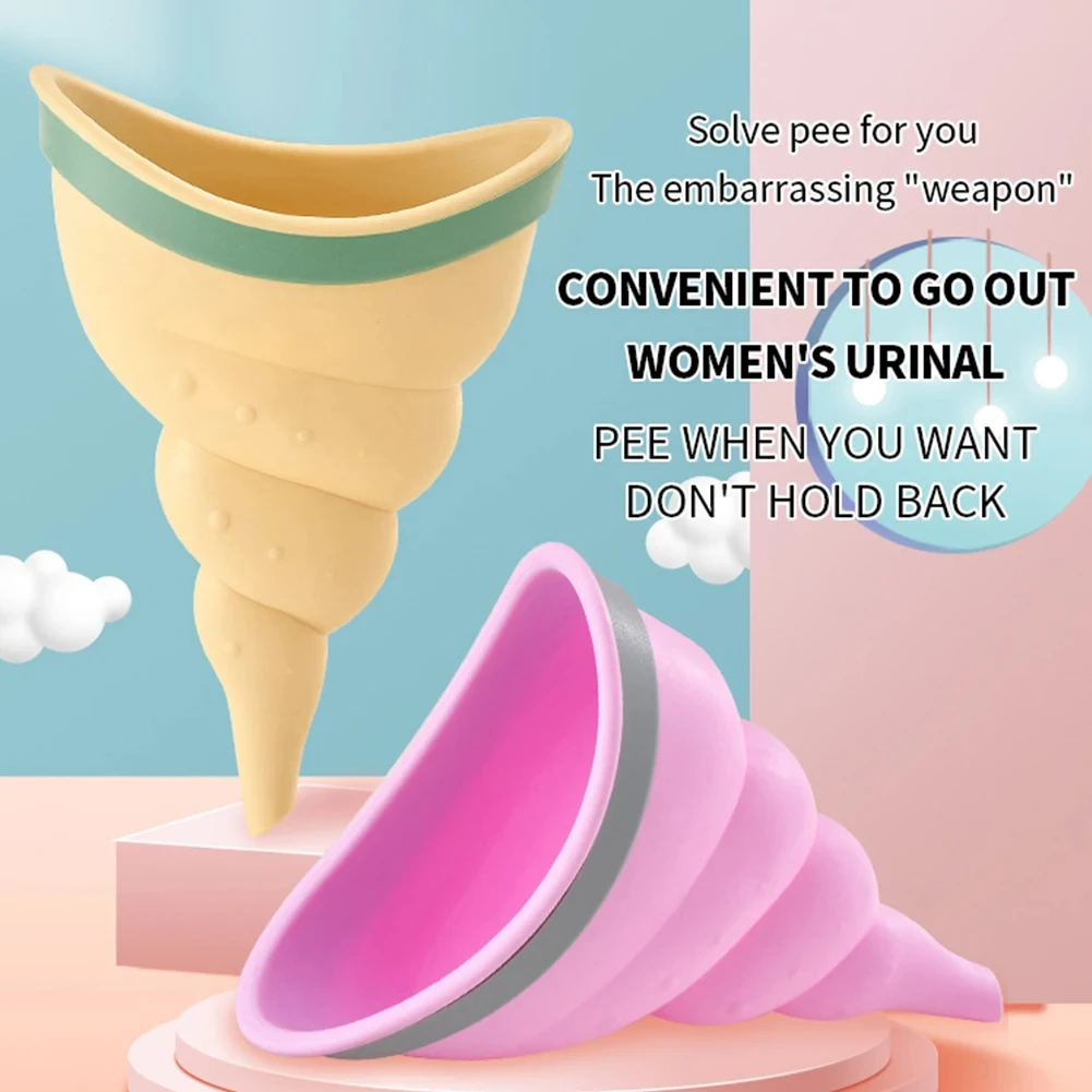 Woman Standing Piss Portable Toilet Urinal Camping Tent Travel Toilet Female Urinal Female Pee