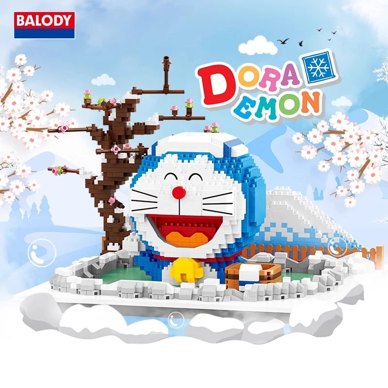 BALODY-Hot-Spring-Doraemon-Building-Blocks-Japanese-Animation ...