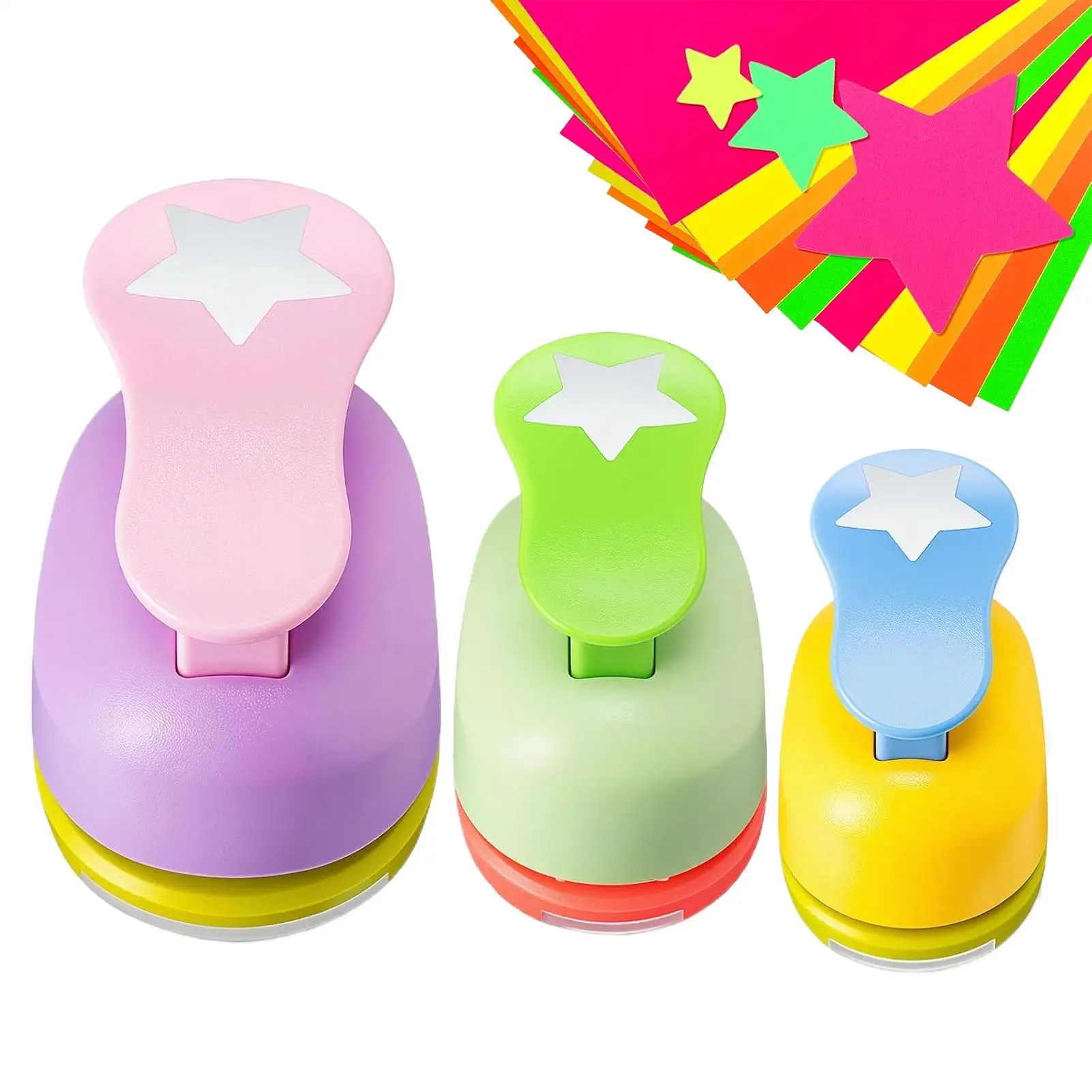 Star Punch DIY Embossing Punches Scrapbooking Machine Paper Cutting ...