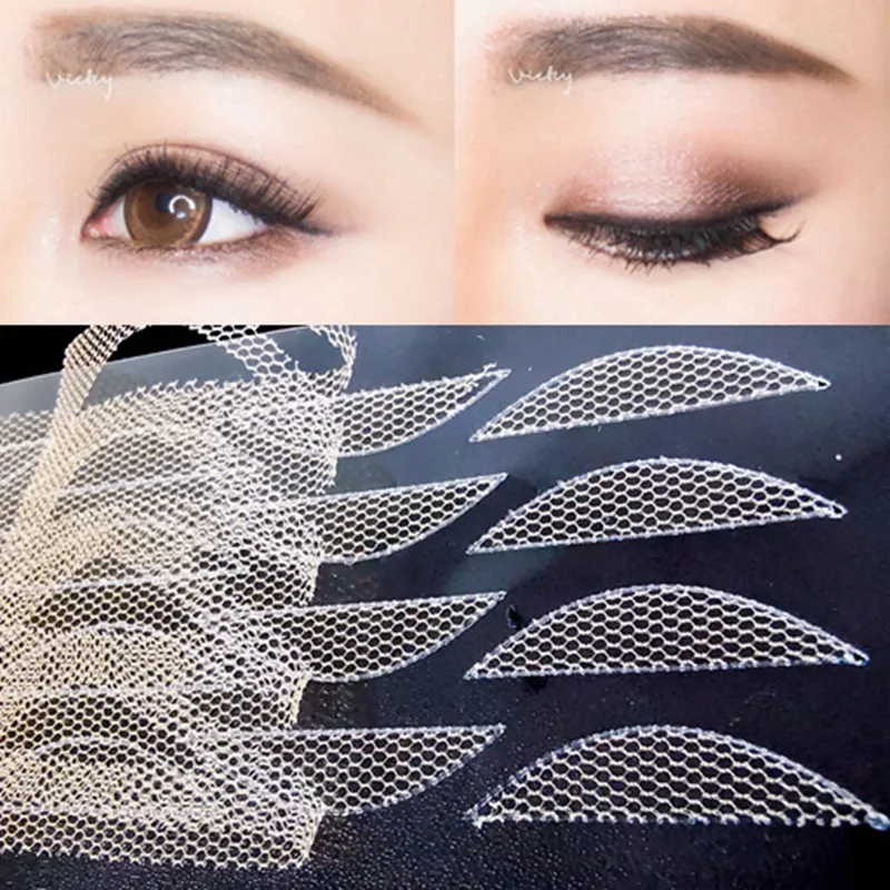 Invisible Eyelid Sticker Lace Eye Lift Strips Lash Tape Double Eyelid Tapes Adhesive Stickers ...
