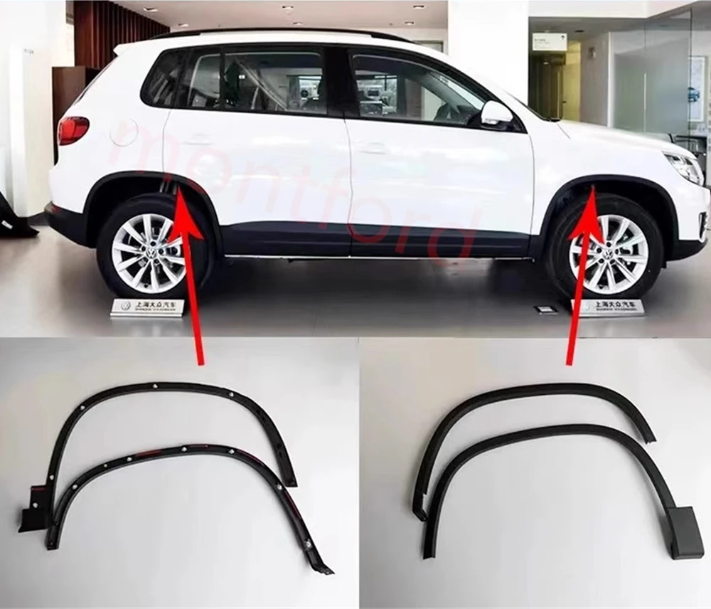 Guardabarros-de-rueda-de-coche-para-Volkswagen-Tiguan-extensi-n-de ...