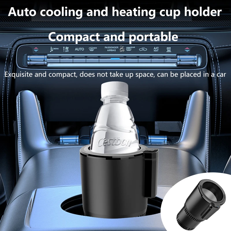 Car Heating Cooling Cup 12V and 24V 36W 2-in-1 Car Office Cup Warmer ...