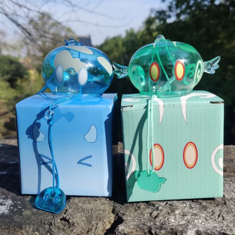 Genshin-Impact-Slime-Wind-Chimes-Vidro-pendurado-Pingente-de-sino-Anime ...