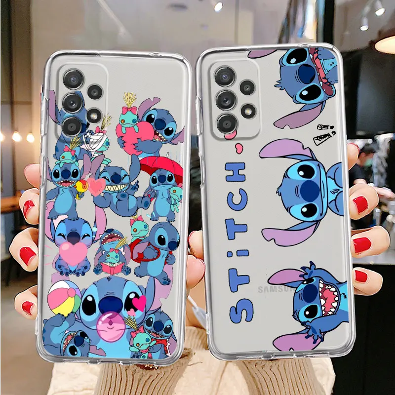 Funda-de-Disney-Stitch-para-Samsung-Galaxy-carcasa-trasera-de-silicona ...