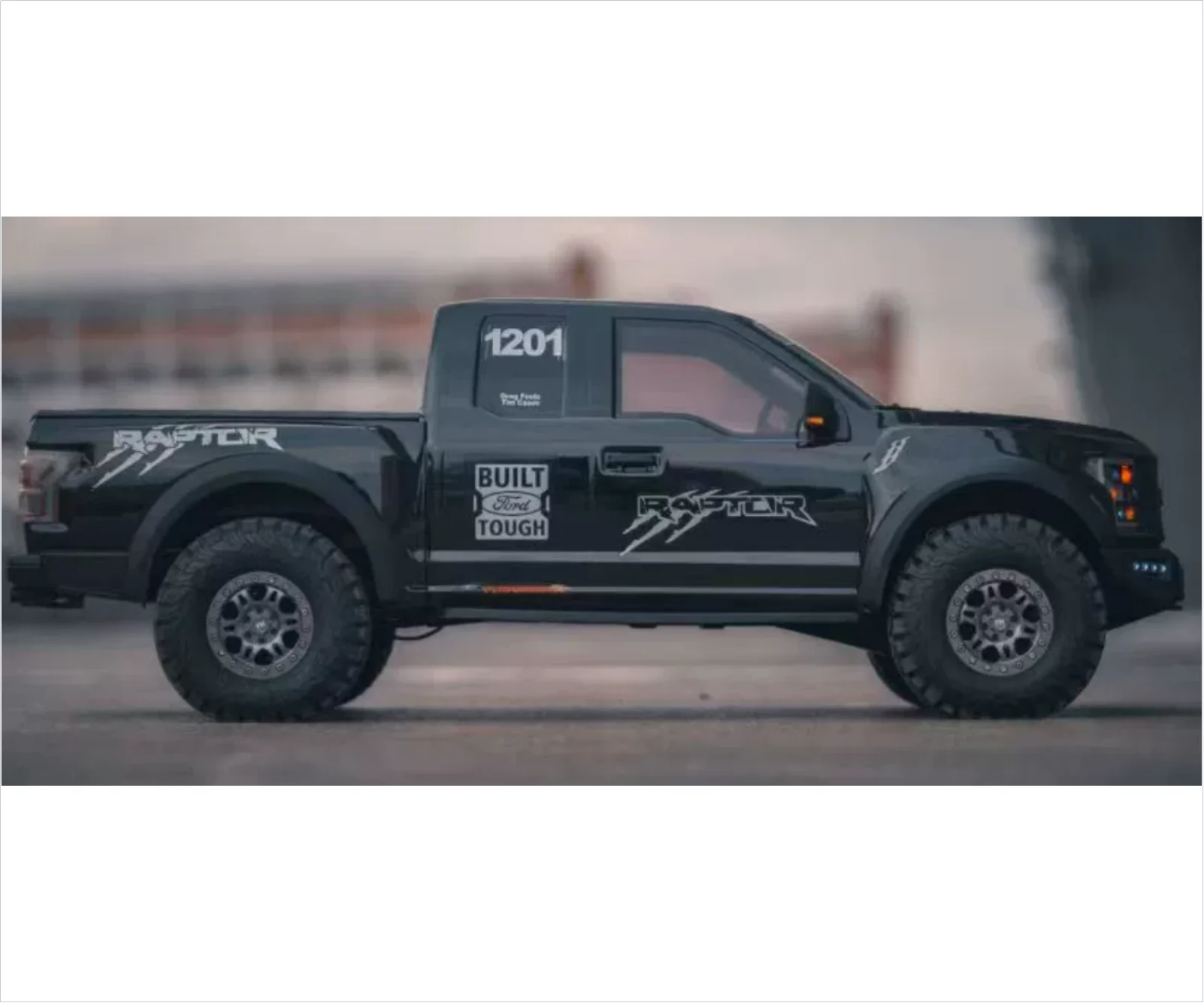 1-8-F150-Ford-Raptor-Black-Tractionhobby-Crawler-Radio-Control-Models ...