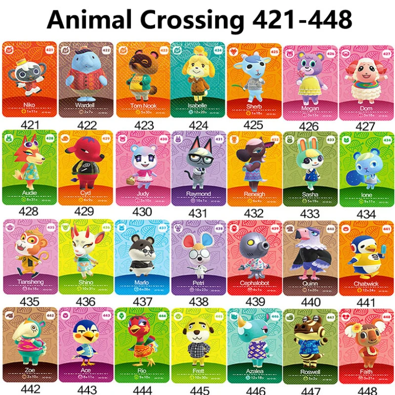 Wardell-Game-Crossings-Wardell-Amxxbo-Card-421-448-Sherb-New-Horizons ...