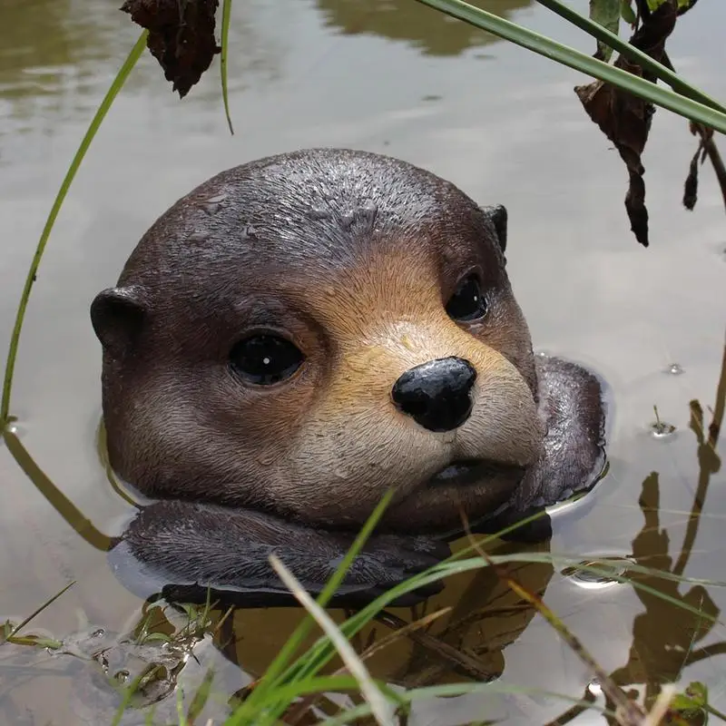 Unique-Floating-Otters-for-Pond-Yard-Floating-Pool-Decoration-in-Otters ...