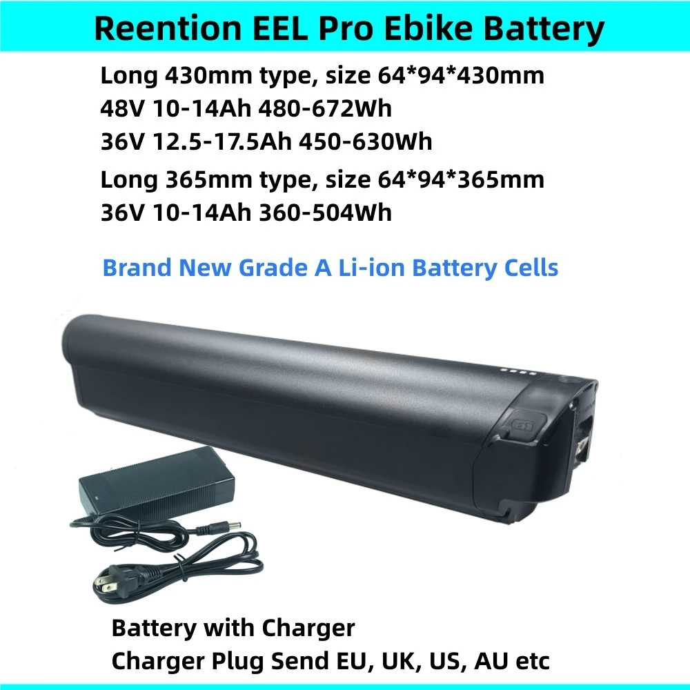 Reention-EEL-Pro-Ebike-Battery-48V-10Ah-12-8Ah-14Ah-36V-10-4Ah-14Ah-for ...