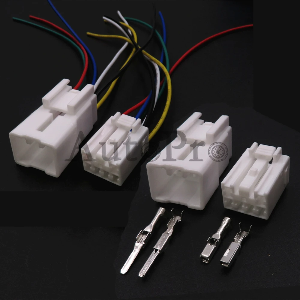 1-Set-6-Hole-7283-1060-Car-CD-Plug-MG641047-MG651044-AC-Assembly ...