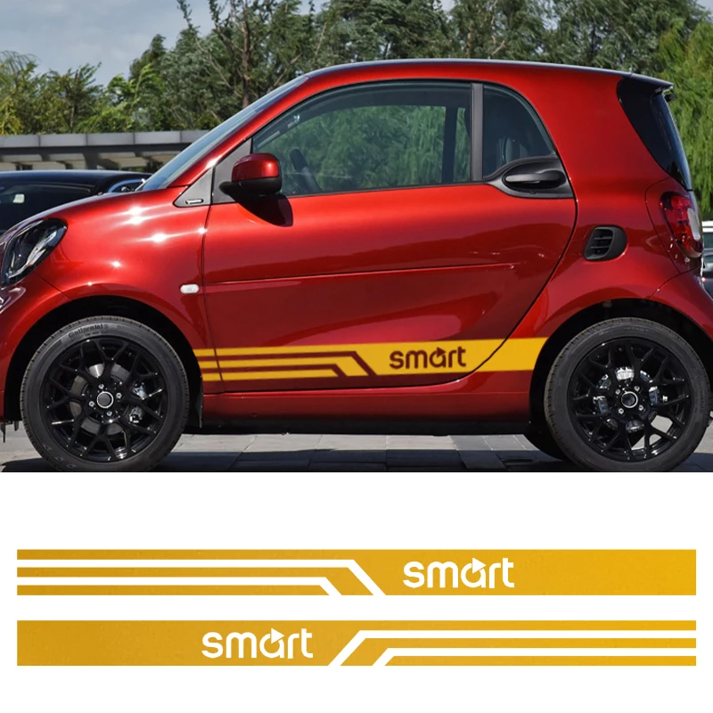 Side-Skirt-Sticker-Racing-Sport-Decals-Stripe-Wraps-Body-Stickers-For ...