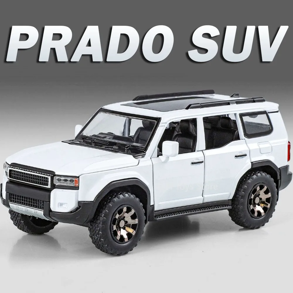 1:32 Prado Tacoma Model Toy Off-road Vehicles Metal Diecast Shock ...