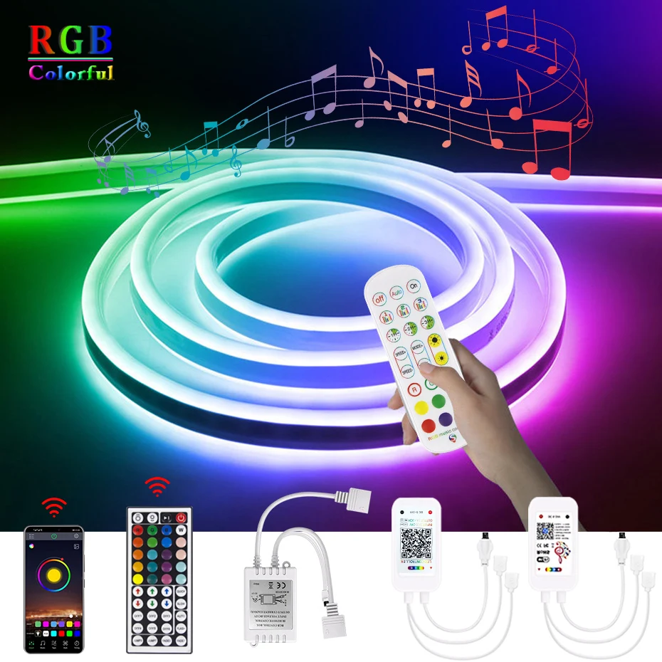 Tuya-Smart-LED-Lights-RGB-Flexible-Neon-Strip-12V-Dimmable-Wifi ...