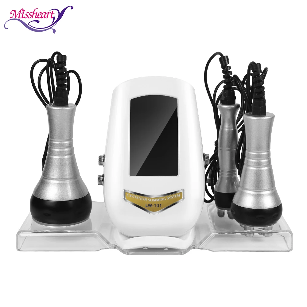 40K Cavitation Ultrasonic Body Slimming Beauty Machine Weight Loss RF ...