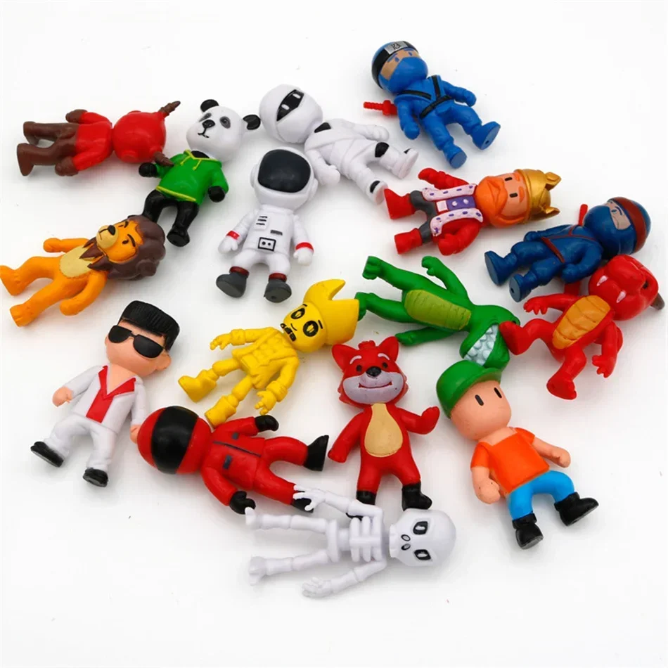 8-24pcs Stumble Guys Kawaii Anime PVC Action Figures Multiplayer Game ...