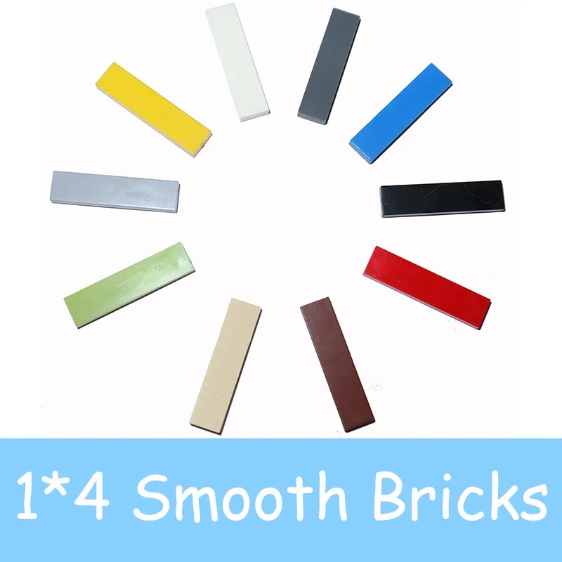50PCS-MOC-Assemble-Particles-2431-Size-1x4-Bricks-Flat-Tile-Smooth-1-4 ...