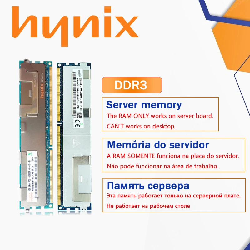 Hynix 4gb 8gb 16gb 32gb Ddr3 Ecc Reg 1333 1600 1866mhz Pc3 Ram Server ...