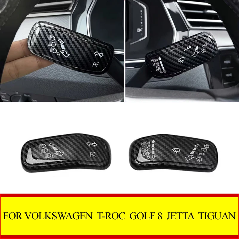 Car Styling Turn Signal Wiper Switch Lever Decoration Cover Trim for VW ...