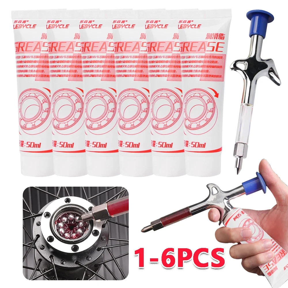 1-6pcs-LEBYCLE-Bike-Bicycle-Grease-Lubricant-MTB-Bike-Oil-for-Hub ...