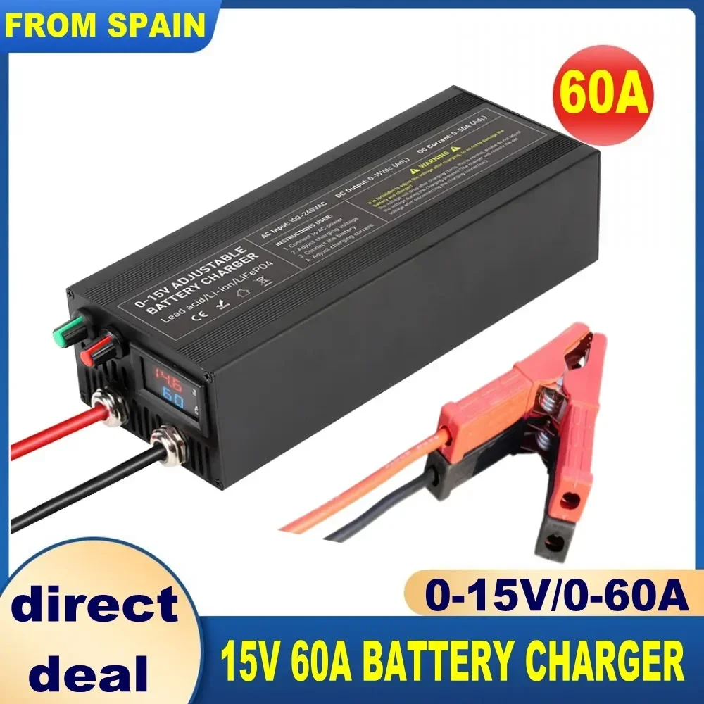 12v-Battery-Charge-85A-14-6v-Lifepo4-Charger-100A-40a-60a-Car-Fast ...