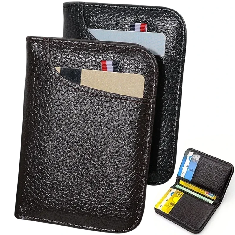 Portable-Super-Slim-Soft-Wallet-PU-Leather-Ultra-Mini-Credit-Card ...