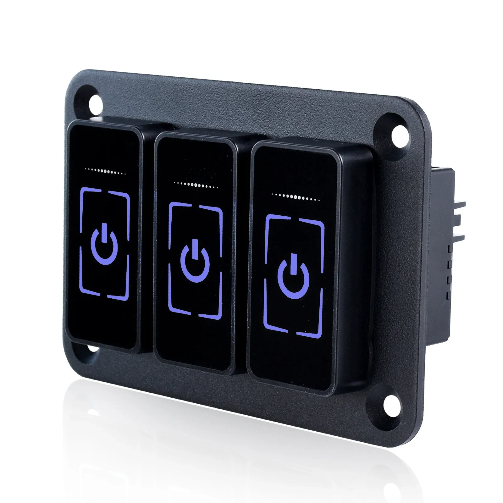 New-touch-screen-Universal-LED-Switch-Panel-Light-On-Off-Control-Relays ...