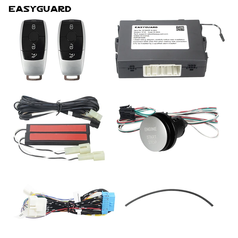 EASYGUARD-PKE-remote-starter-keyless-go-system-Fit-For-Benz-10-13-C ...