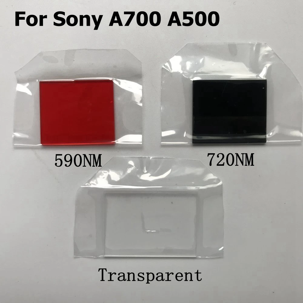 Sensor de imagen infrarrojo para Sony A700, A500, CCD, CMOS, reequipamiento con filtro IR ...