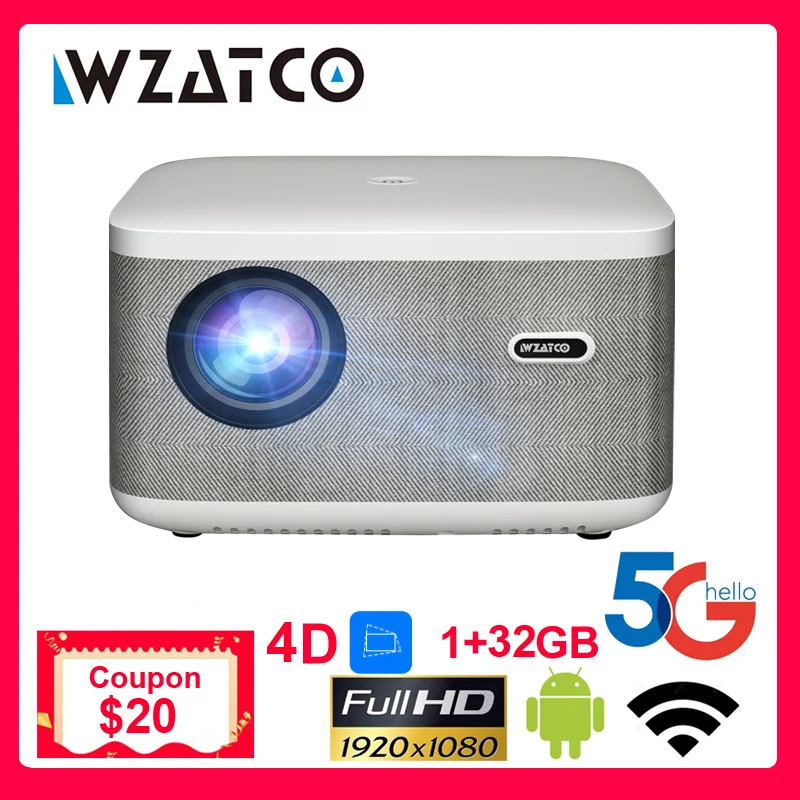 Wzatco 1080p Led Projector | Wzatco Android Projector | Projector ...