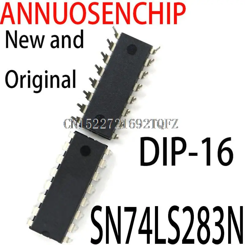 10pcs New And Original Hd74ls283p 74ls283 Dip-16 Sn74ls283n ...