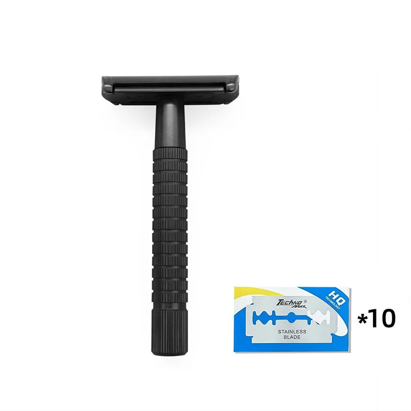 Berjaya-Metal-Safety-Razor-Classic-Wet-Shaver-Large-Handle-Beard-Shaped ...