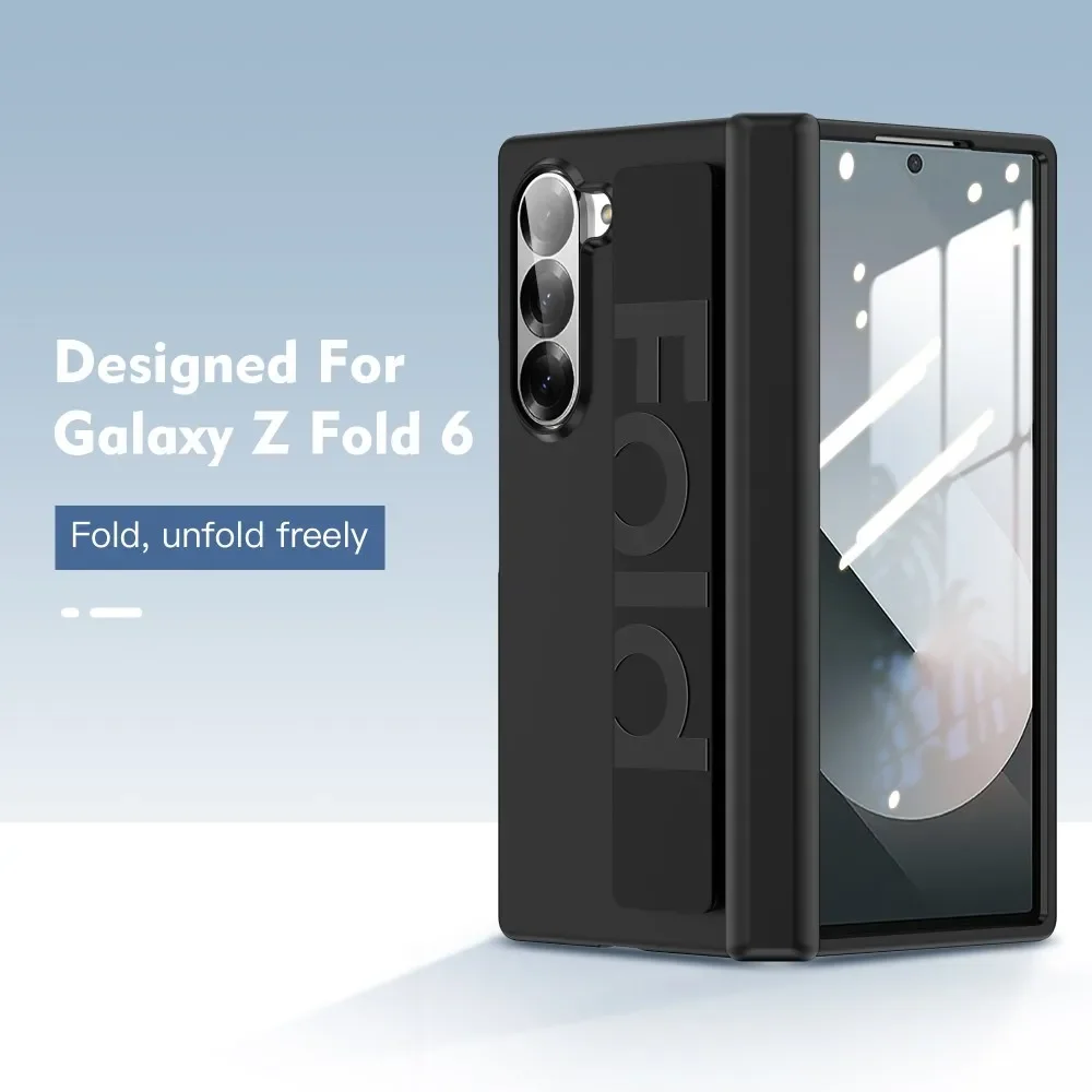For Samsung Galaxy Z Fold 6 5 Case ZFold5 Ultrathin Matte Silicone ...