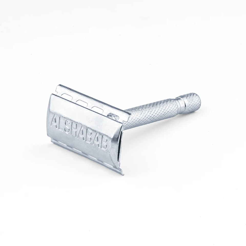 Alshabab Stainless Steel Safety Razor For Men Barber Shaving Hair Beard ...