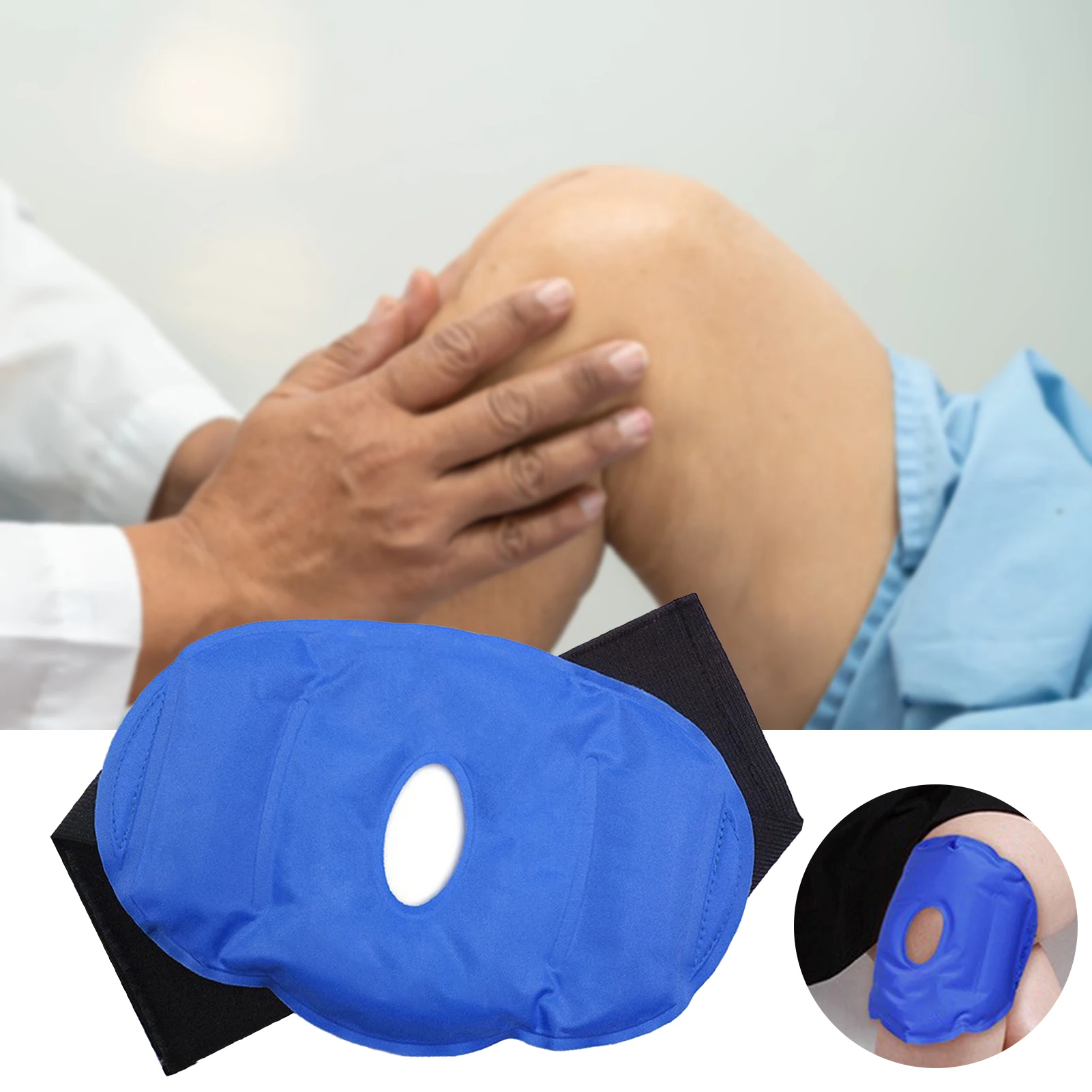 Ice-Pack-For-Knee-Pain-Relief-Multipurpose-Adjustables-Straps-Hot-Cold ...