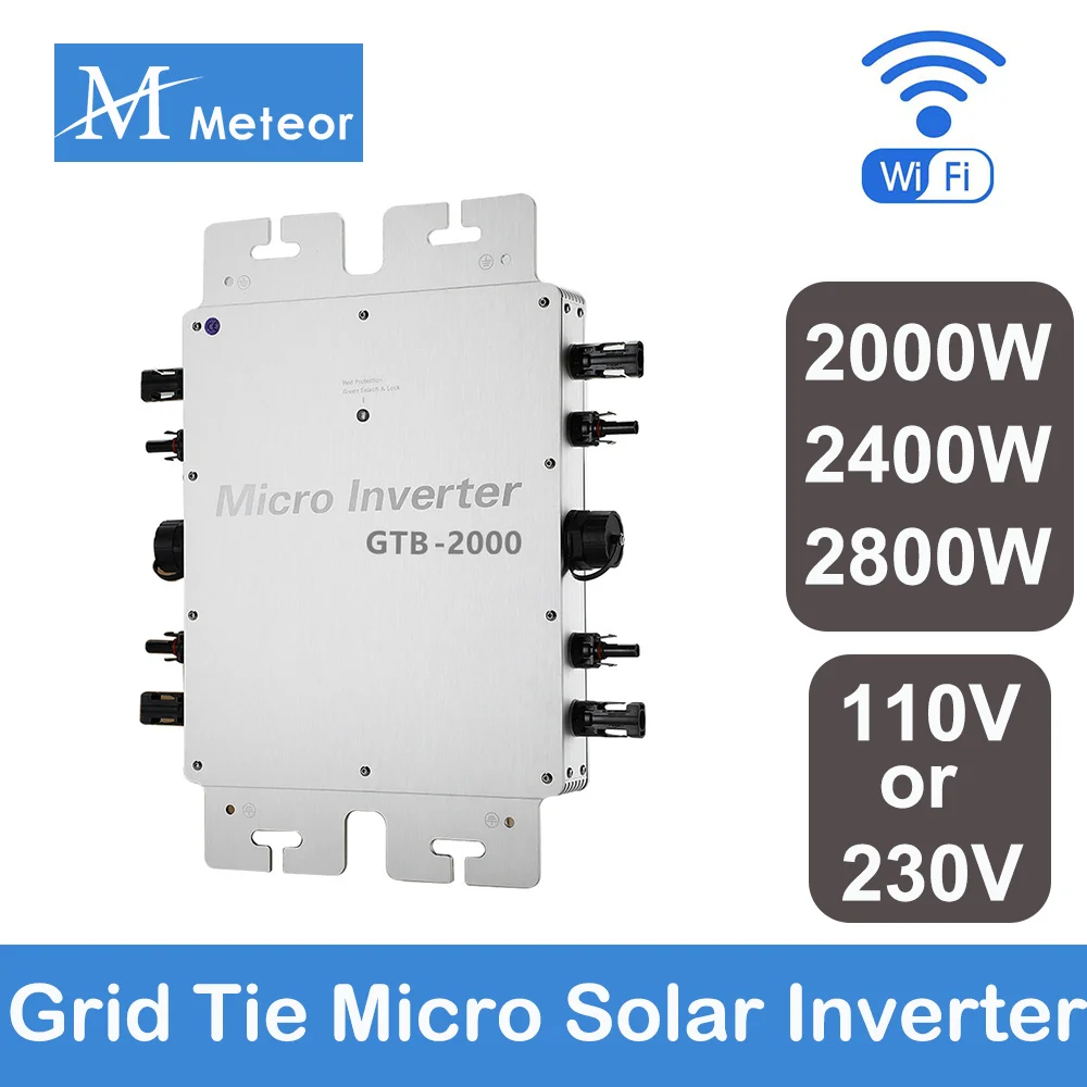 Micro inversor IP65 à prova d'água, sistema solar na rede ...