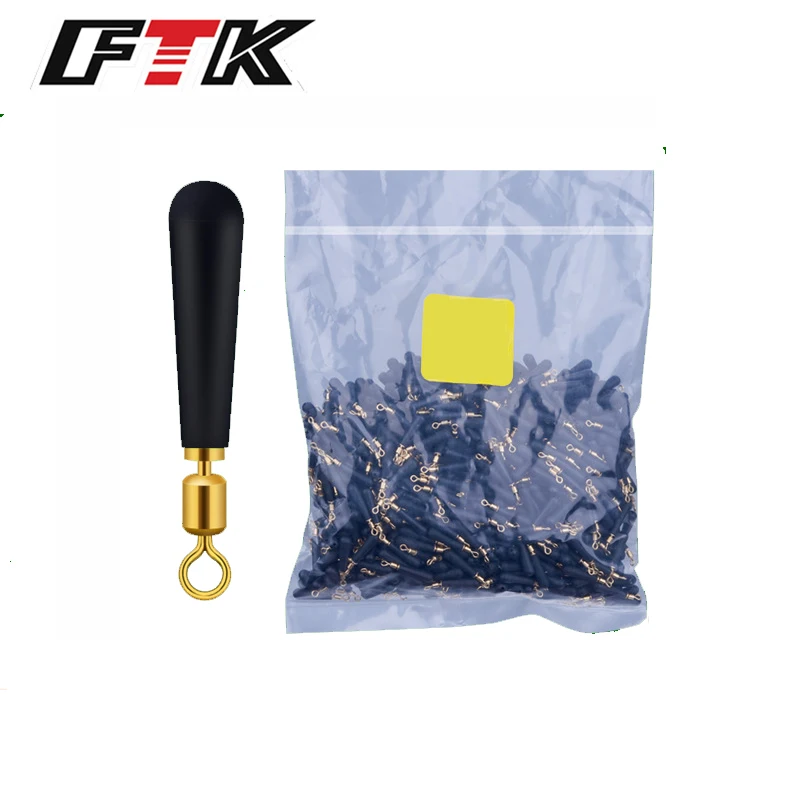 FTK-10Pcs-100Pcs-Fishing-Gear-Block-Rotation-Drift-Fishing-Floats ...