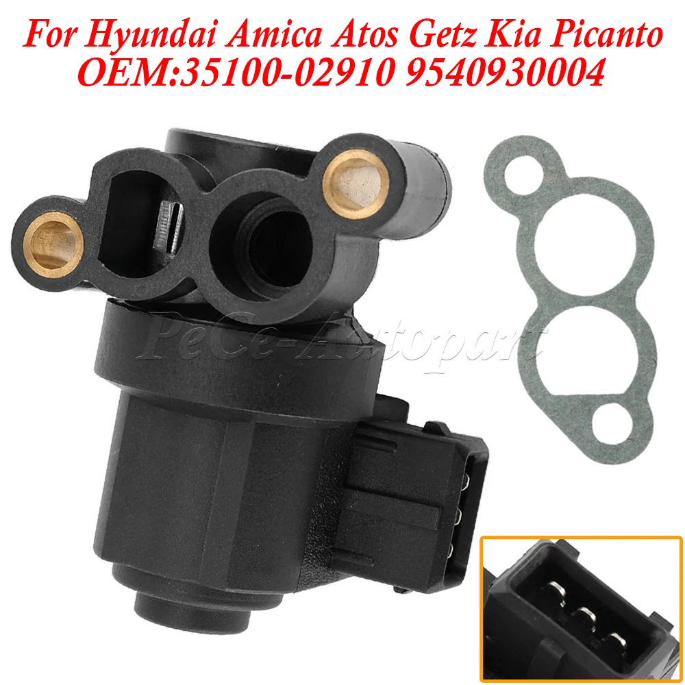 For-Hyundai-Amica-Atos-Getz-Kia-Picanto-New-Idle-Air-Control-Valve ...