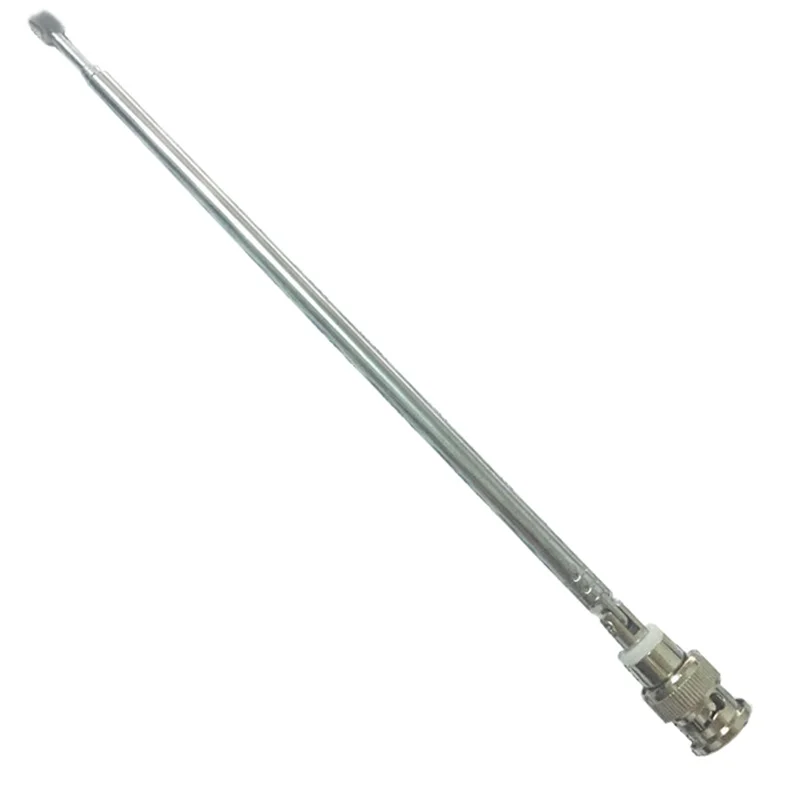 Q9 BNC Antenna 7 Section Replacement Telescopic Aerial Antenna TV Radio ...