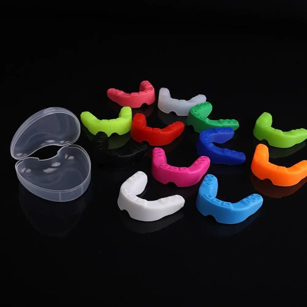 Teeth-Protection-for-Adults-Children-Silicone-Mouth-Guard-Sports-Safety ...