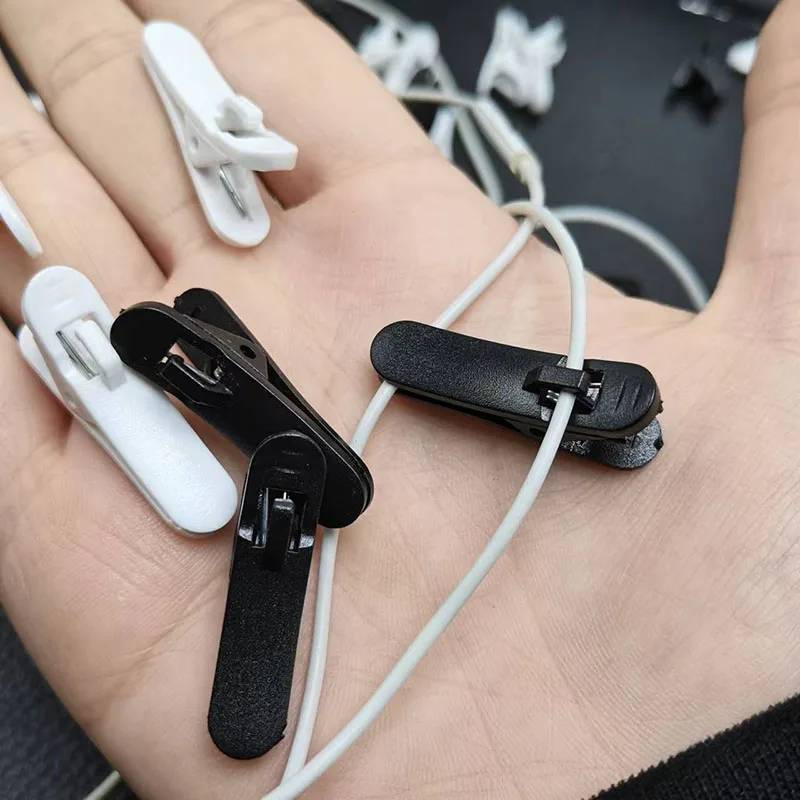 15pcs-lot-Clamps-For-Headphones-Headset-Clamp-Collar-Clip-Headphone ...