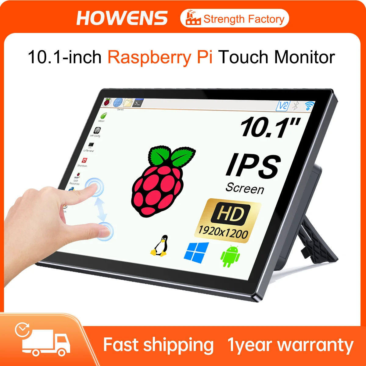 HOWENS-Raspberry-Pi-Monitor-Touch-Screen-10-1-1920x1200-IPS-Display ...