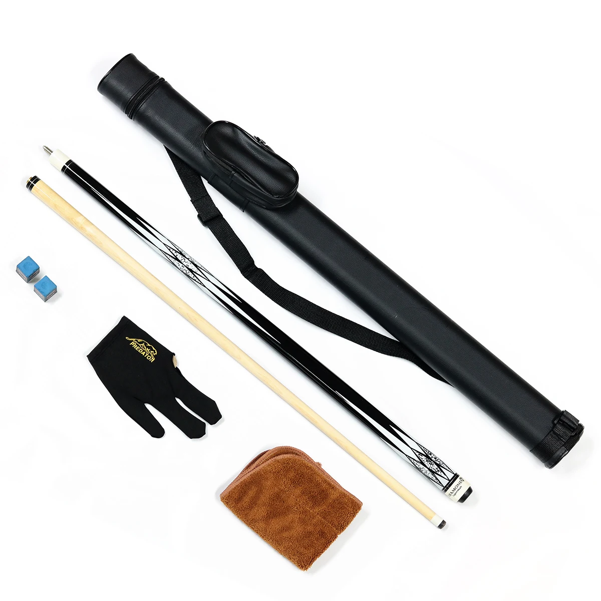 High-quality-1-2-pc-Nine-Ball-Pool-Billiard-Cue-With-Case-Bag-Gift-Set ...