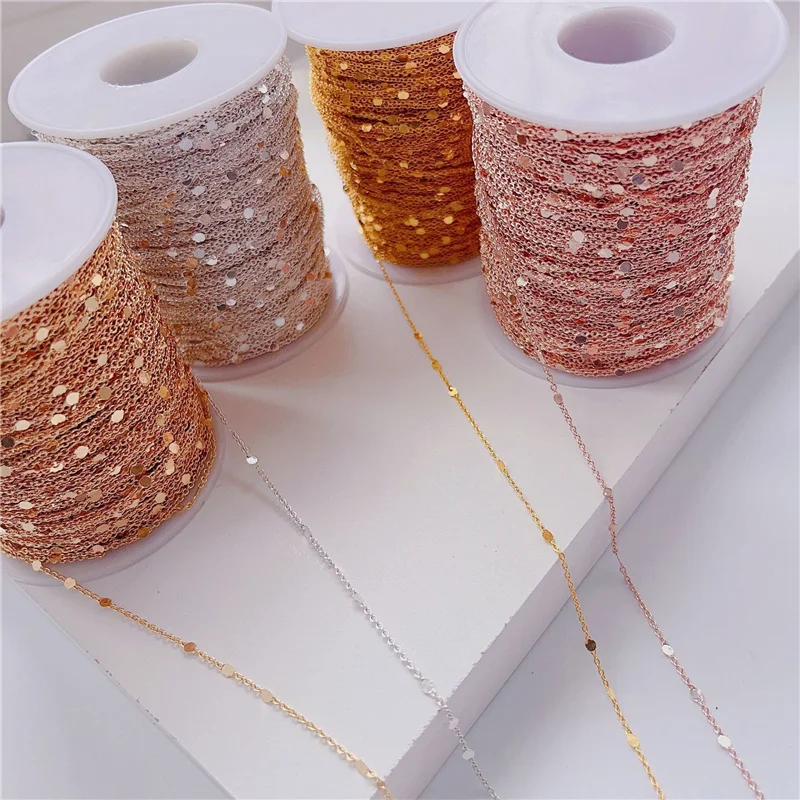 5meters-Copper-Open-Link-Chains-Bulk-Lot-Metal-Diameter-1-5mm-Chains ...